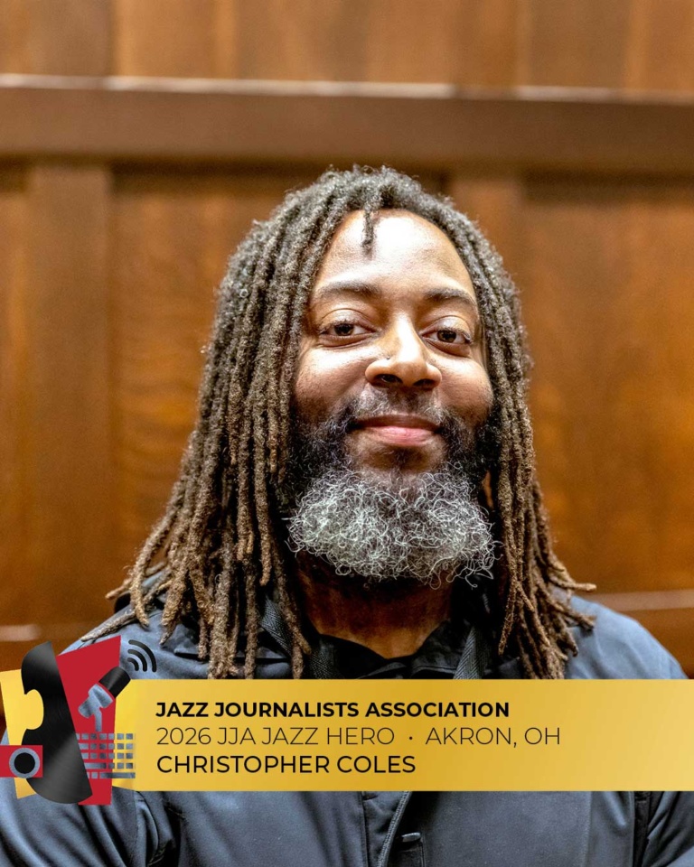 2026 Jazz Hero Christopher Coles - JJA Jazz Awards
